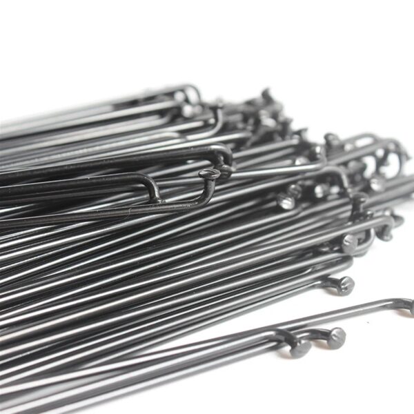 Alpina Butted Spokes - Black/Silver - RyanBuildsWheels